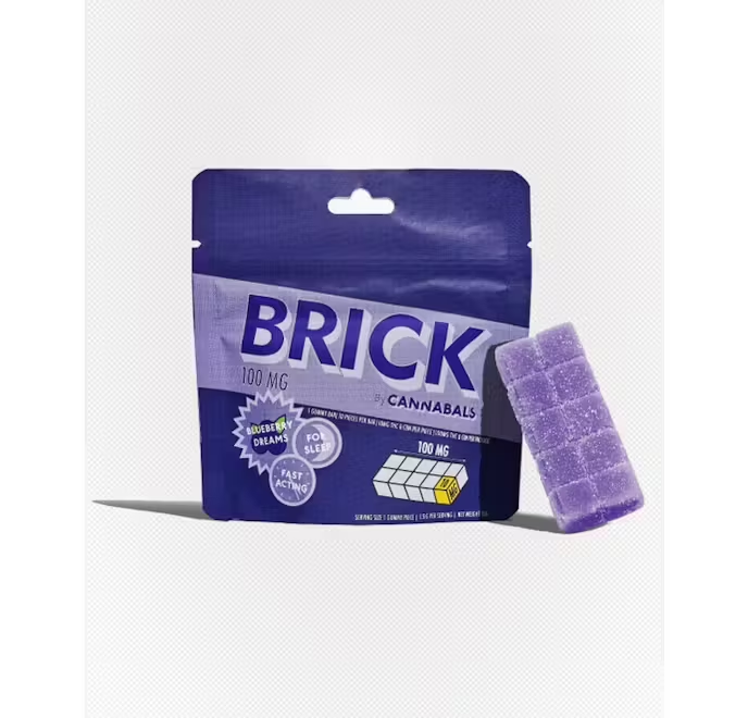 Cannabals - CANNABALS | GUMMIES BRICK | BLUEBERRY DREAMS | 100MG